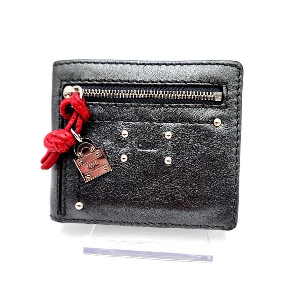 Chloe | Bags | Chloe Paddington Black Bifold Wallet | Poshmark